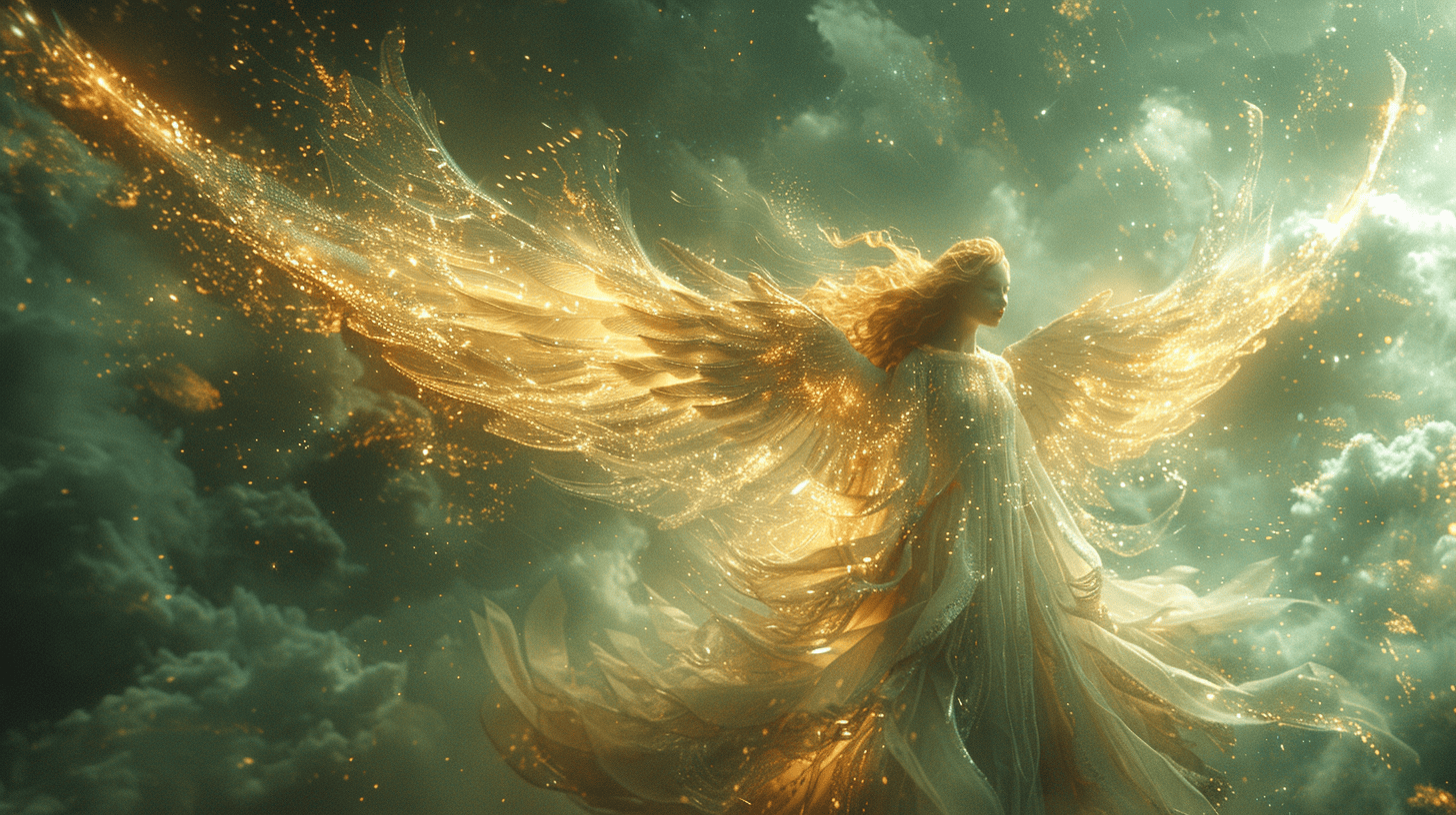 Cahetel, Ángel Guardián Que Ofrece Bendición Y Abundancia